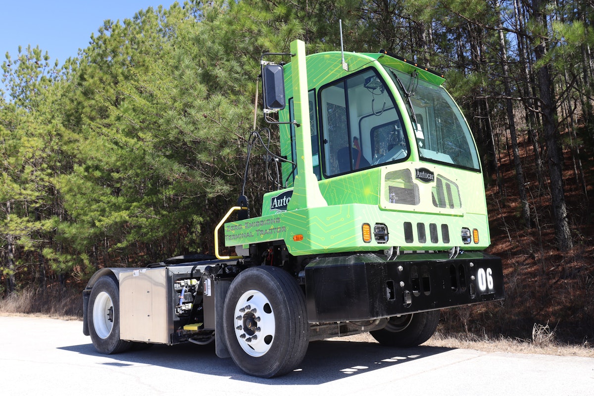 Autocar's ACTT terminal tractor will be available in all-electric with ...