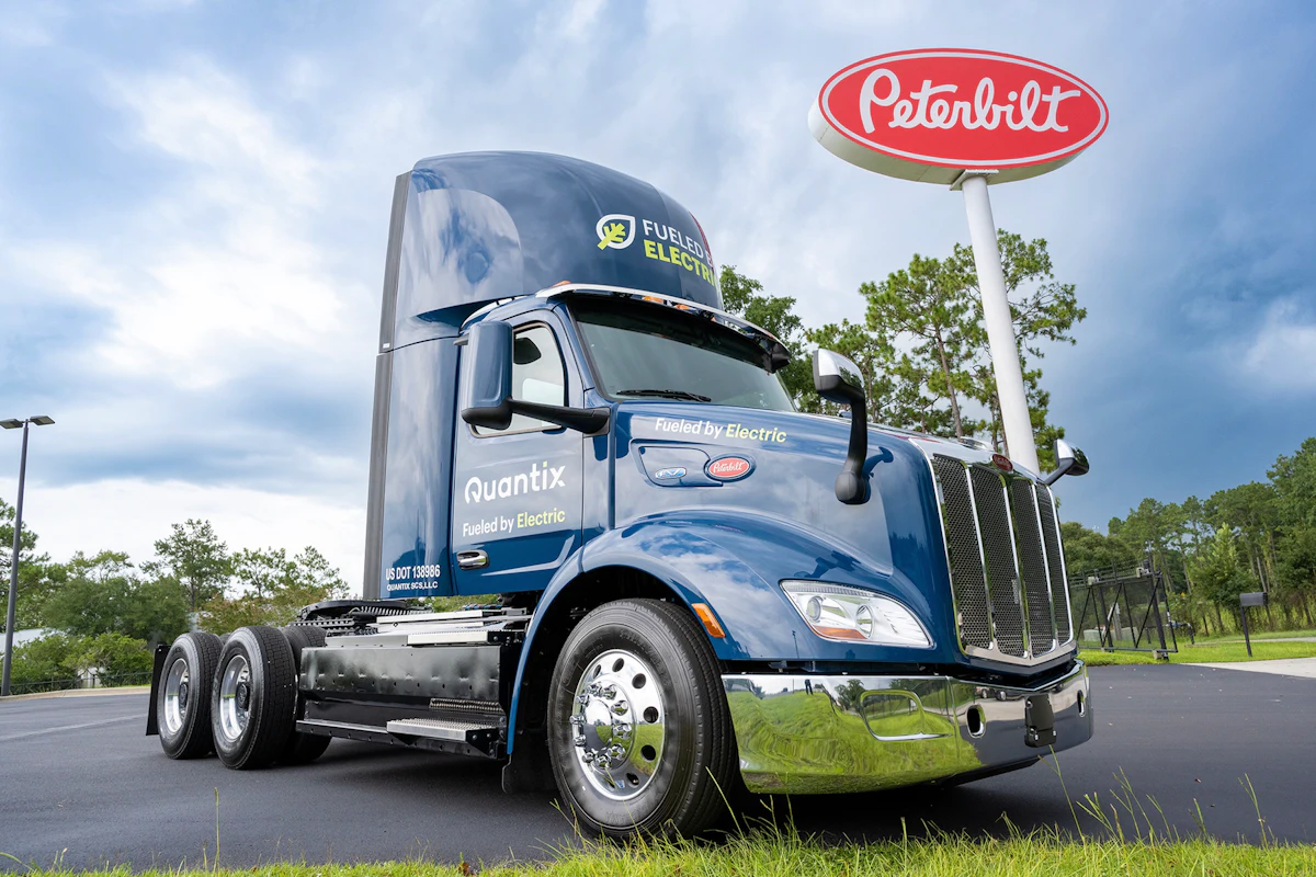 Electric Peterbilt trucks roll out to Southern fleet | Clean Trucking