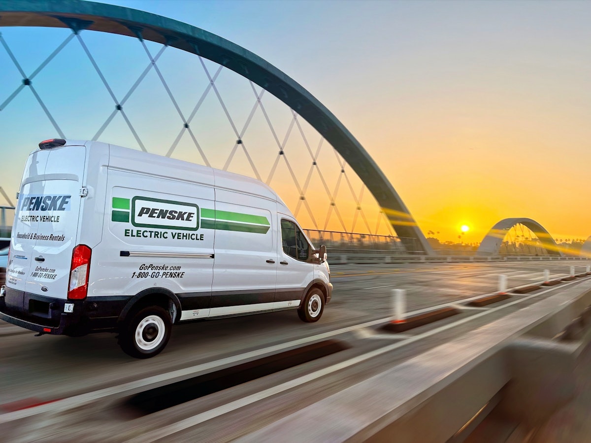 Penske delivering electric Ford E-Transits to prominent B2B player ...