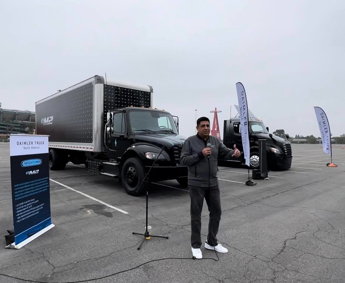 Production to start on Freightliner's eM2 in Fall 2023 | Clean Trucking