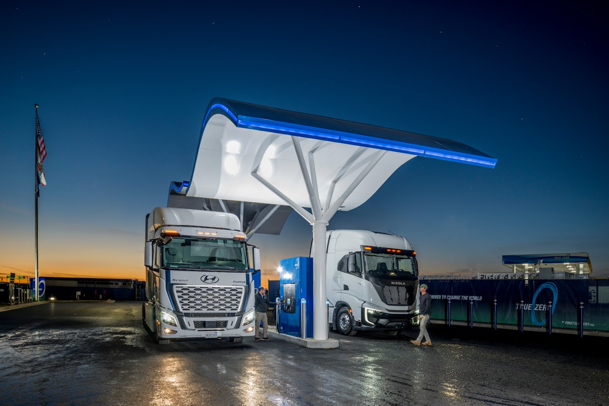 FirstElement Fuels opens first commercial hydrogen refueling station in the country | Clean Trucking