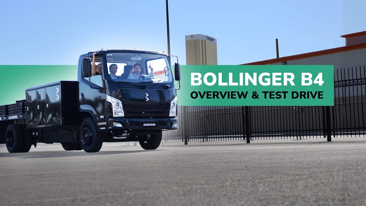 A quick spin in Bollinger's B4 class 4 battery-electric chassis cab ...