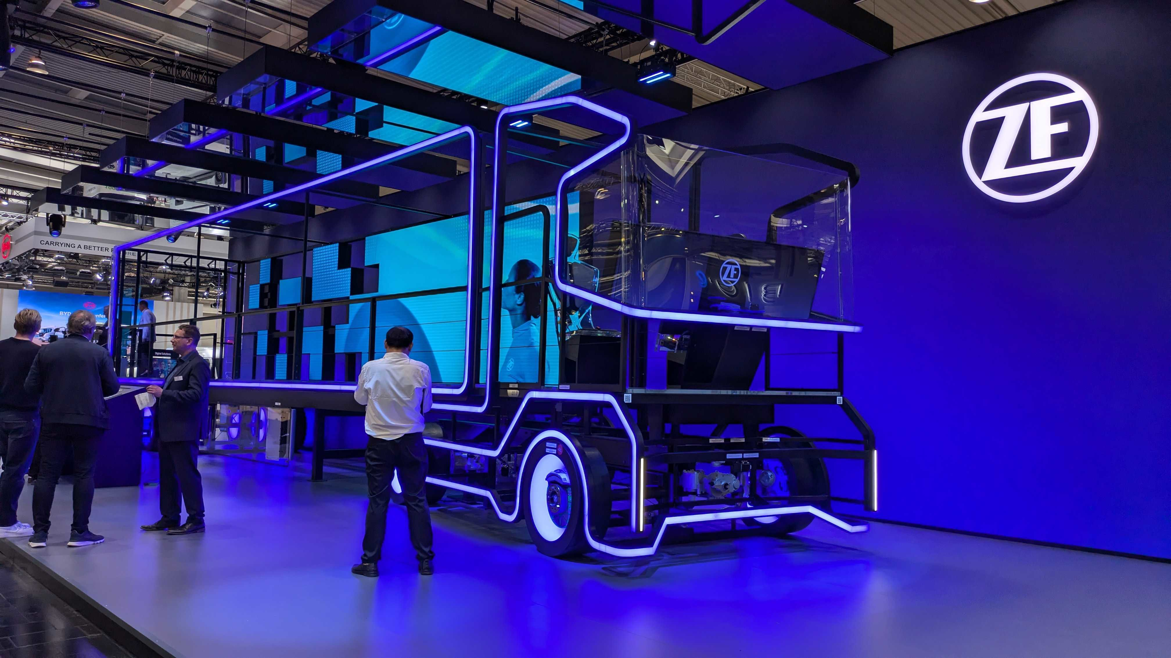 ZF's new hybrid transmission is a "bridging technology" | Clean Trucking
