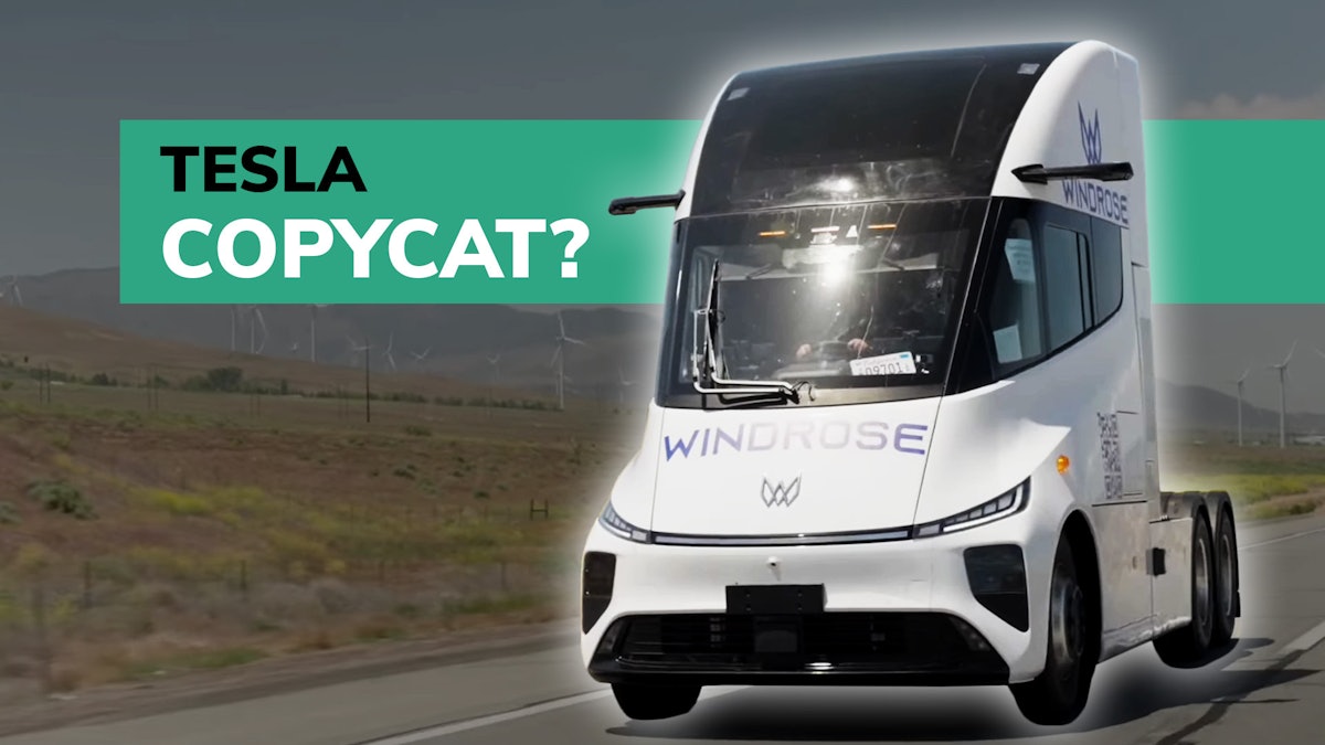 Is Windrose the Tesla Semi's biggest rival? | Clean Trucking