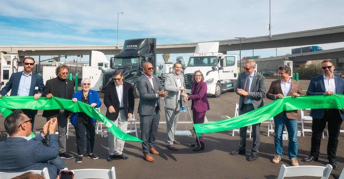 Forum Mobility opens flagship charging depot | Clean Trucking