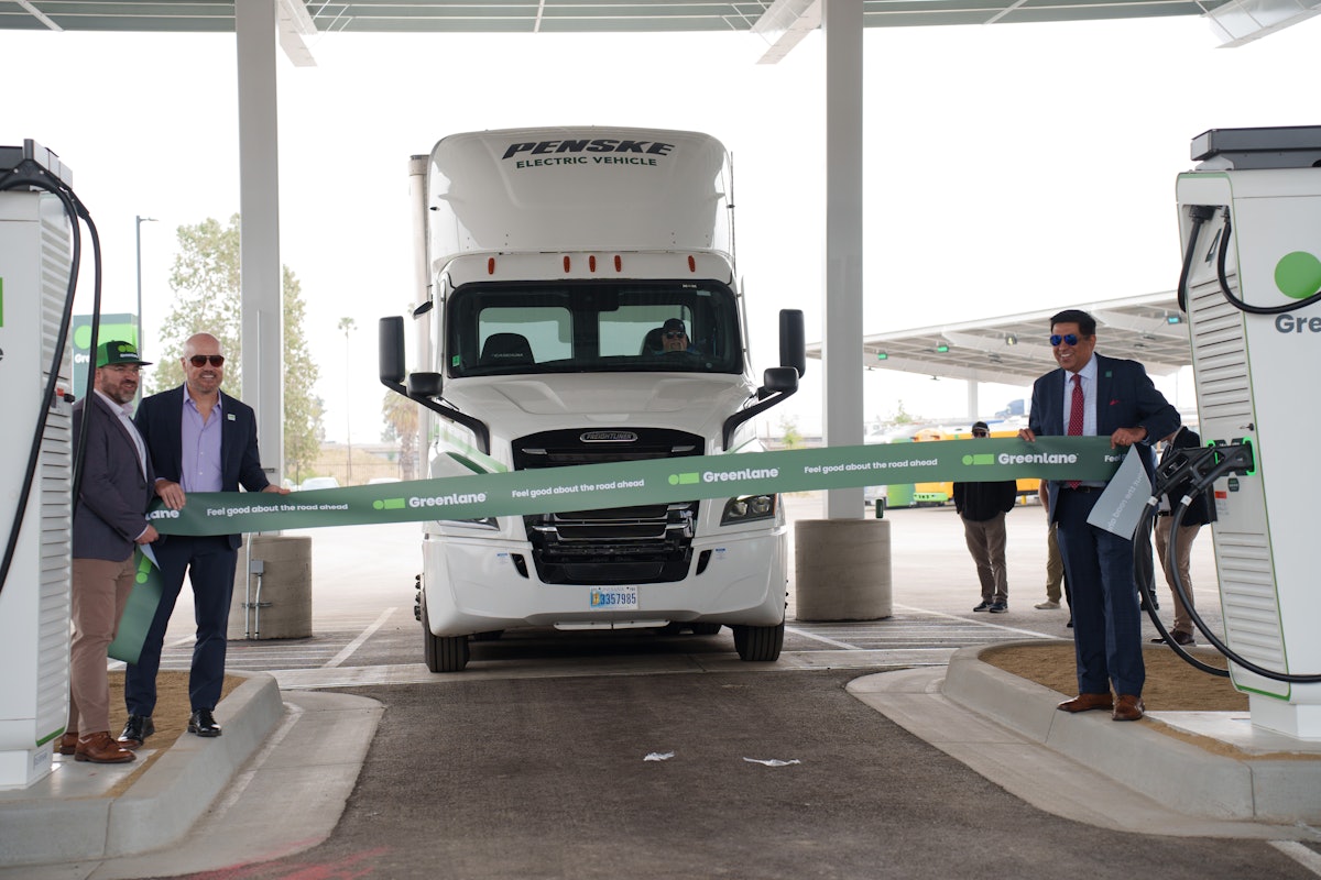 Greenlane opens major California charging depot | Clean Trucking