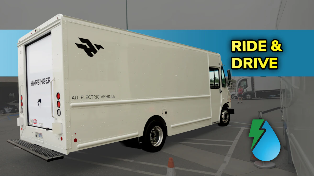 Harbinger EV step van test drive | Clean Trucking