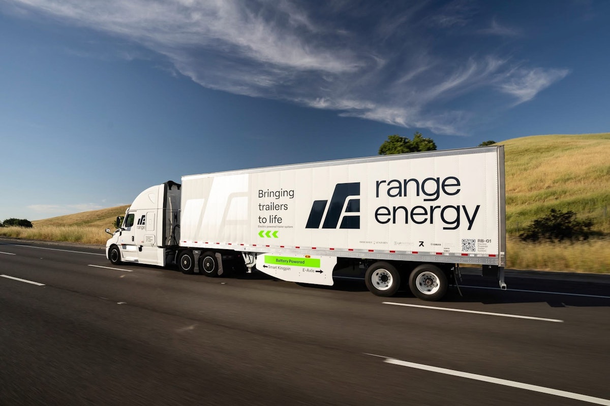 Range Energy completes summer eTrailer testing | Clean Trucking
