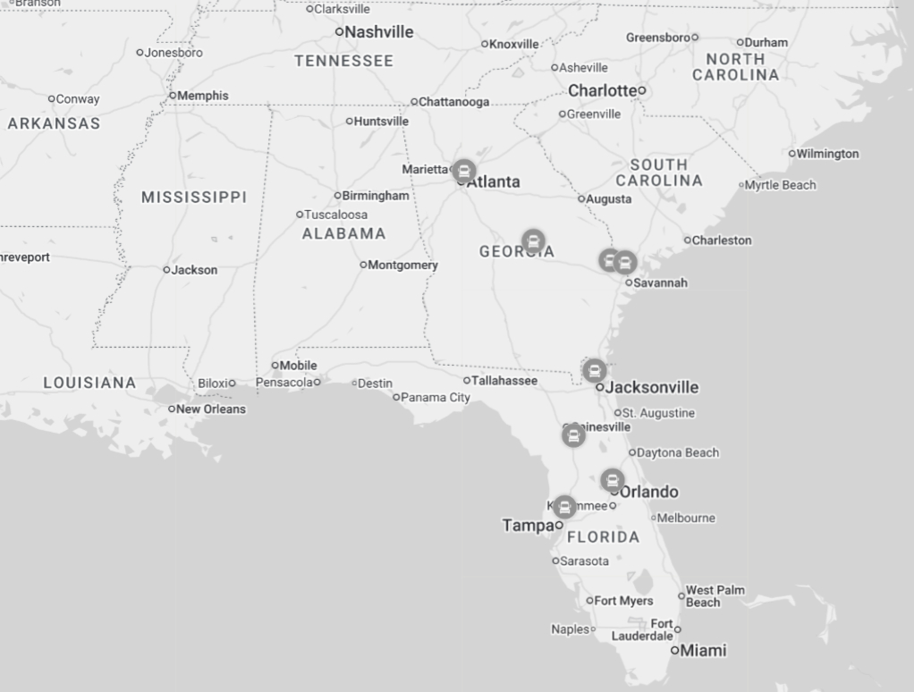 Tesla Megacharger map updated: 64 more Semi charging sites | Clean Trucking